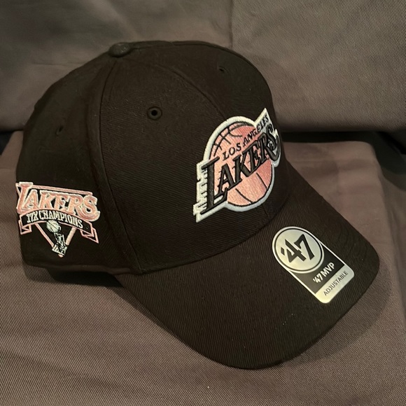 47 | Accessories | Los Angeles Lakers Nba Champs Side Patch 47 Mvp | Poshmark